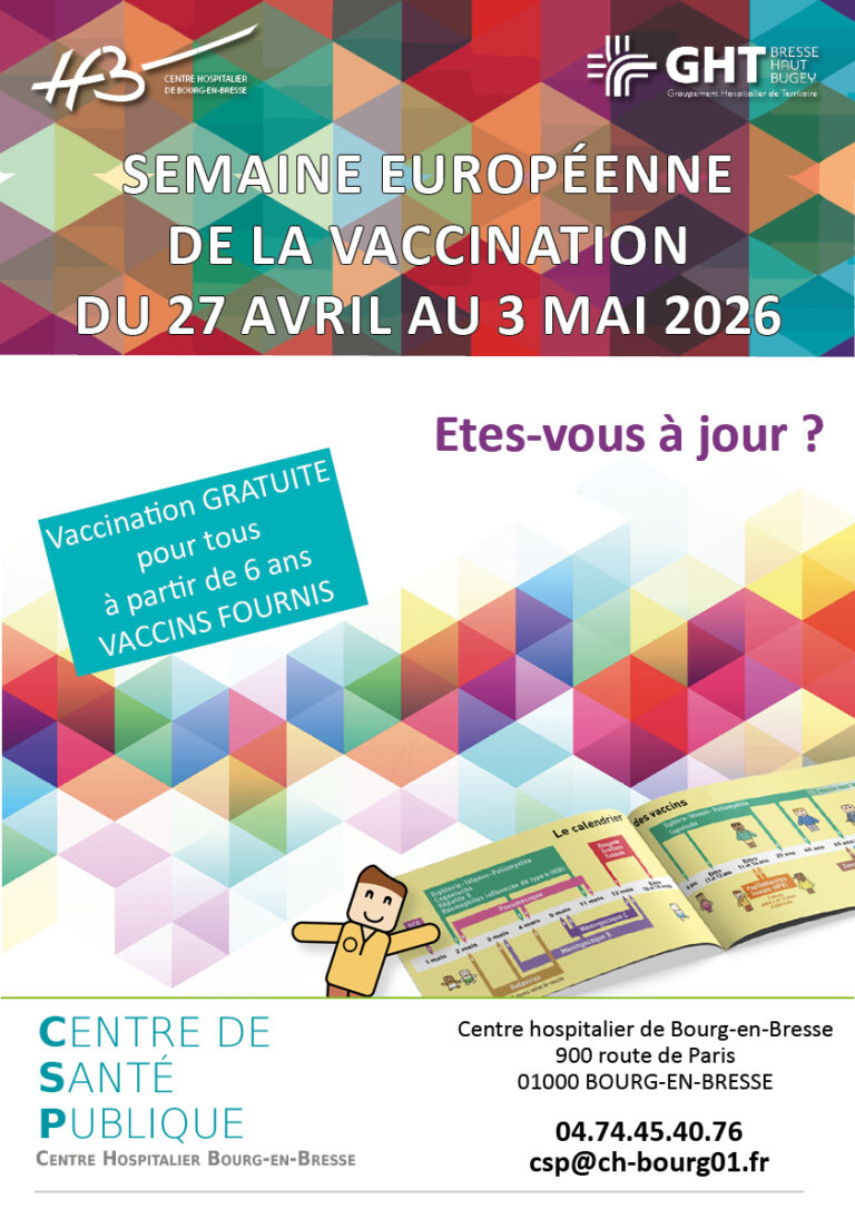 Semaine européenne de la vaccination : les professionnels du Centre ...